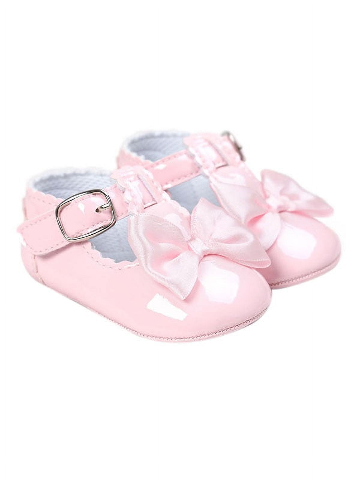 Toddler Girl Summer Mirror PU Princess Anti-slip Shoes Baby Bow-knot ...