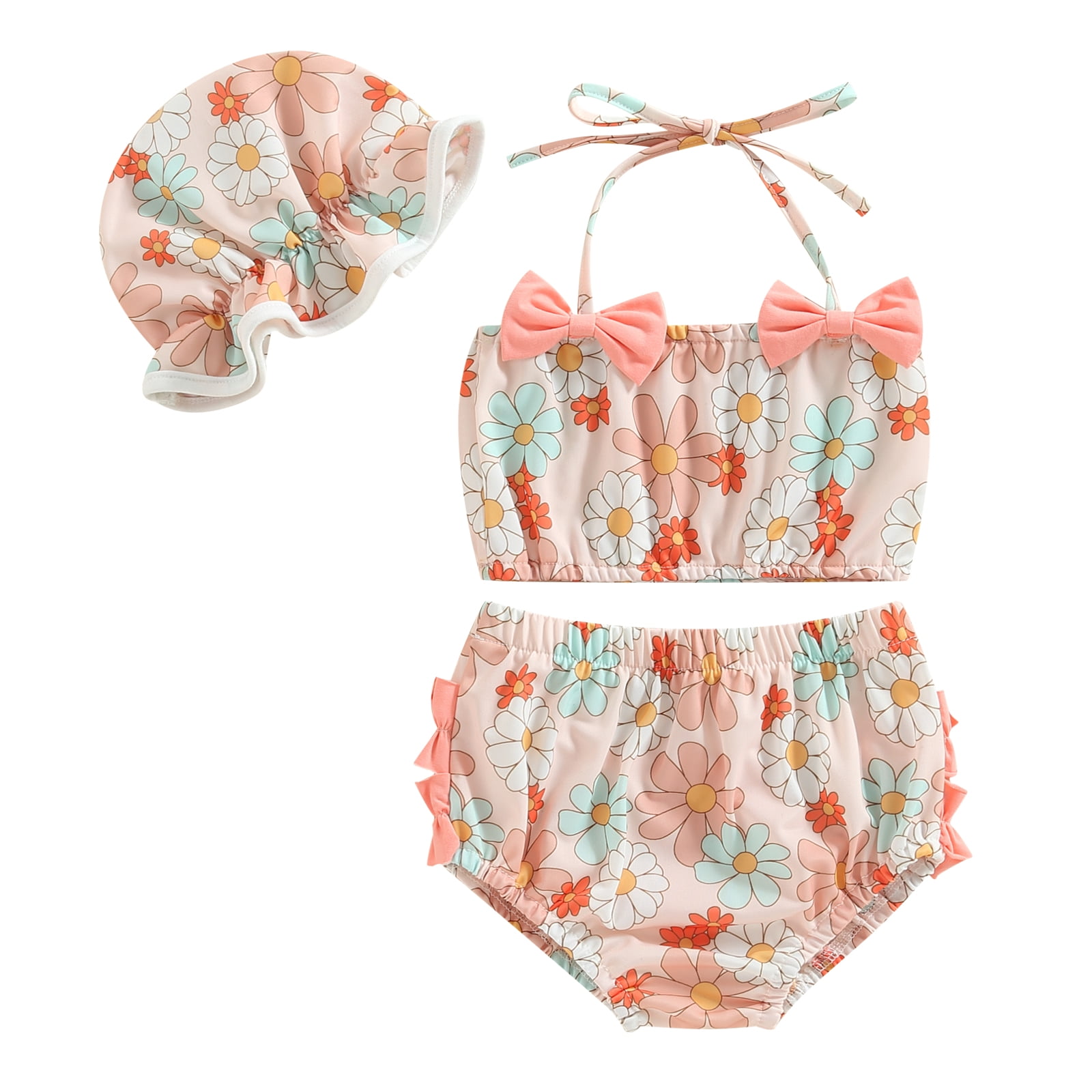 Toddler Girl Swimsuits Infant Baby Girl Bathing Suit Bikini Sets ...