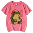 Toddler Girl's Casual T Shirt Playing Game Cartoon Print Round Neck ...