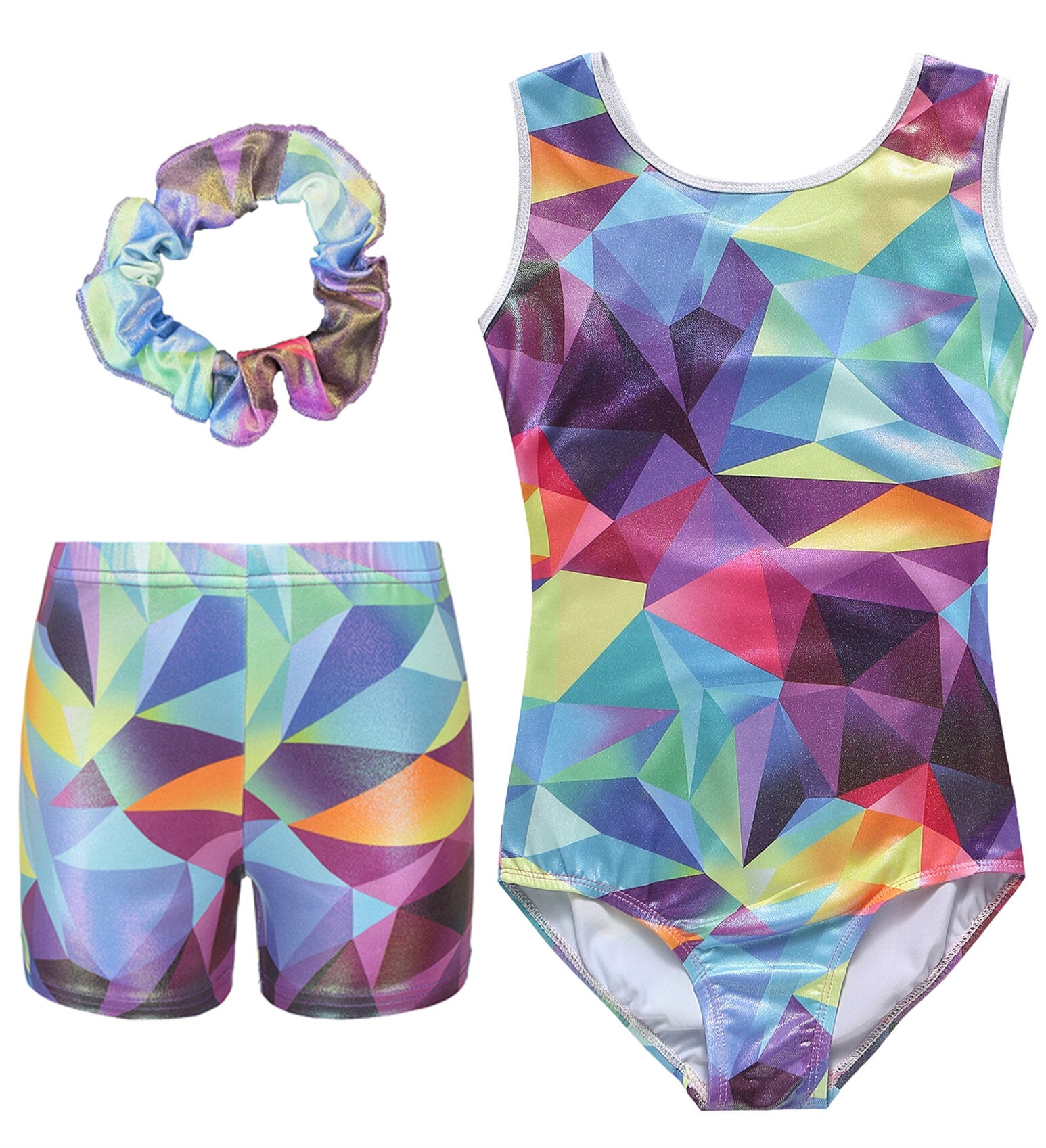 Toddler Girl’s Dance Leotards Gymnastics Unitards Athletic Sleeveless ...