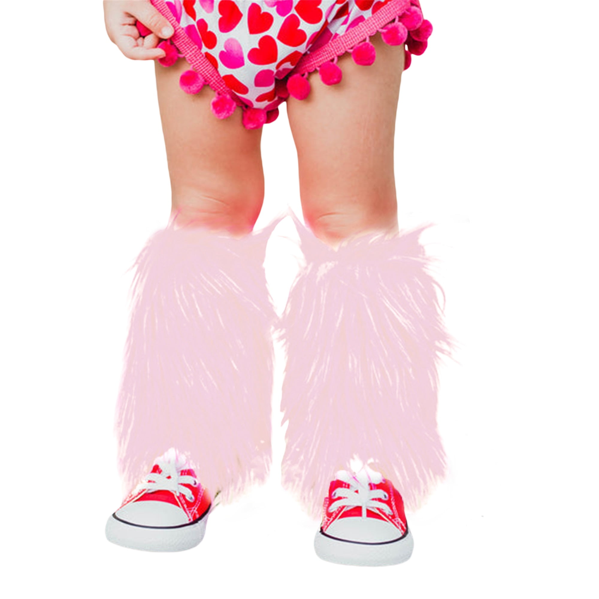 Toddler Girl's Faux Fur Fuzzy Leg Warmers Kids Soft Cozy Furry Boot ...