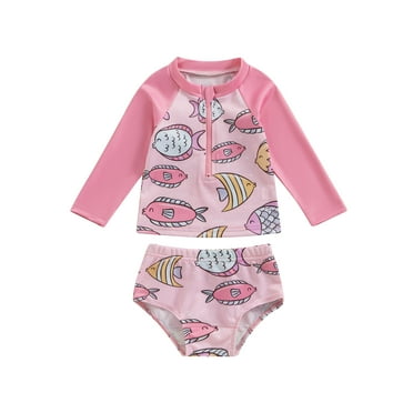 SUEE Girls Princess Peach Swimsuit 2-Piece Off Shoulder Bathing Suit ...