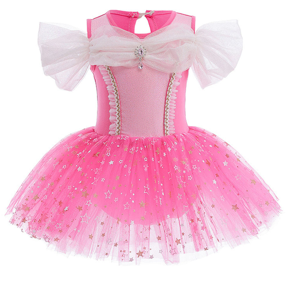 Toddler Girls Ballerina Tutu Dress Dance Costume Dancewear Tulle Skirt ...
