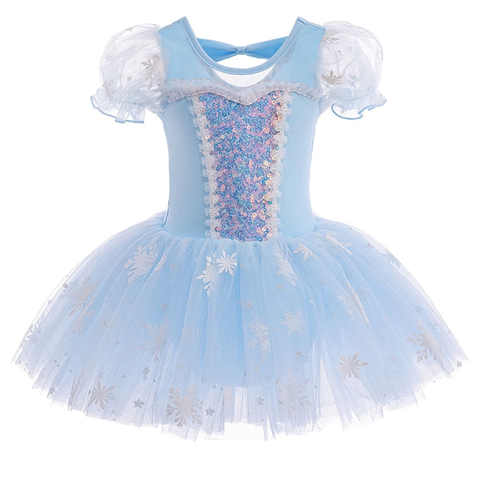 Toddler Girls Ballerina Tutu Dress Dance Costume Dancewear Tulle Skirt ...