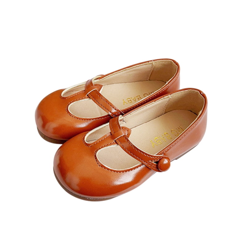 Baozhu Toddler Girls Ballet Flats Shoes Ballerina Princess Dress Shoes ...