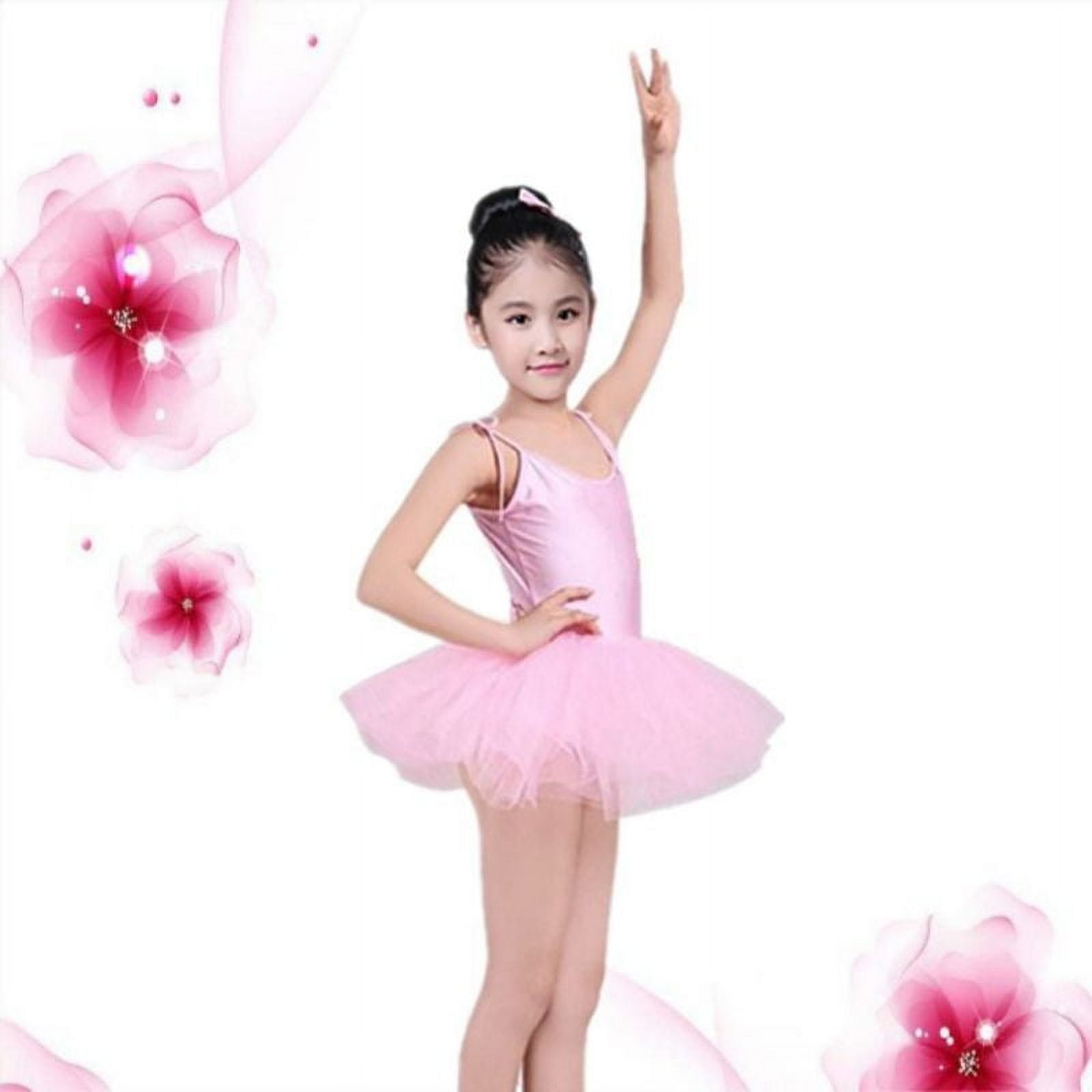 Toddler Girls Ballet Tutu Skirt Kids Ballet Leotards Dance Outfits ...