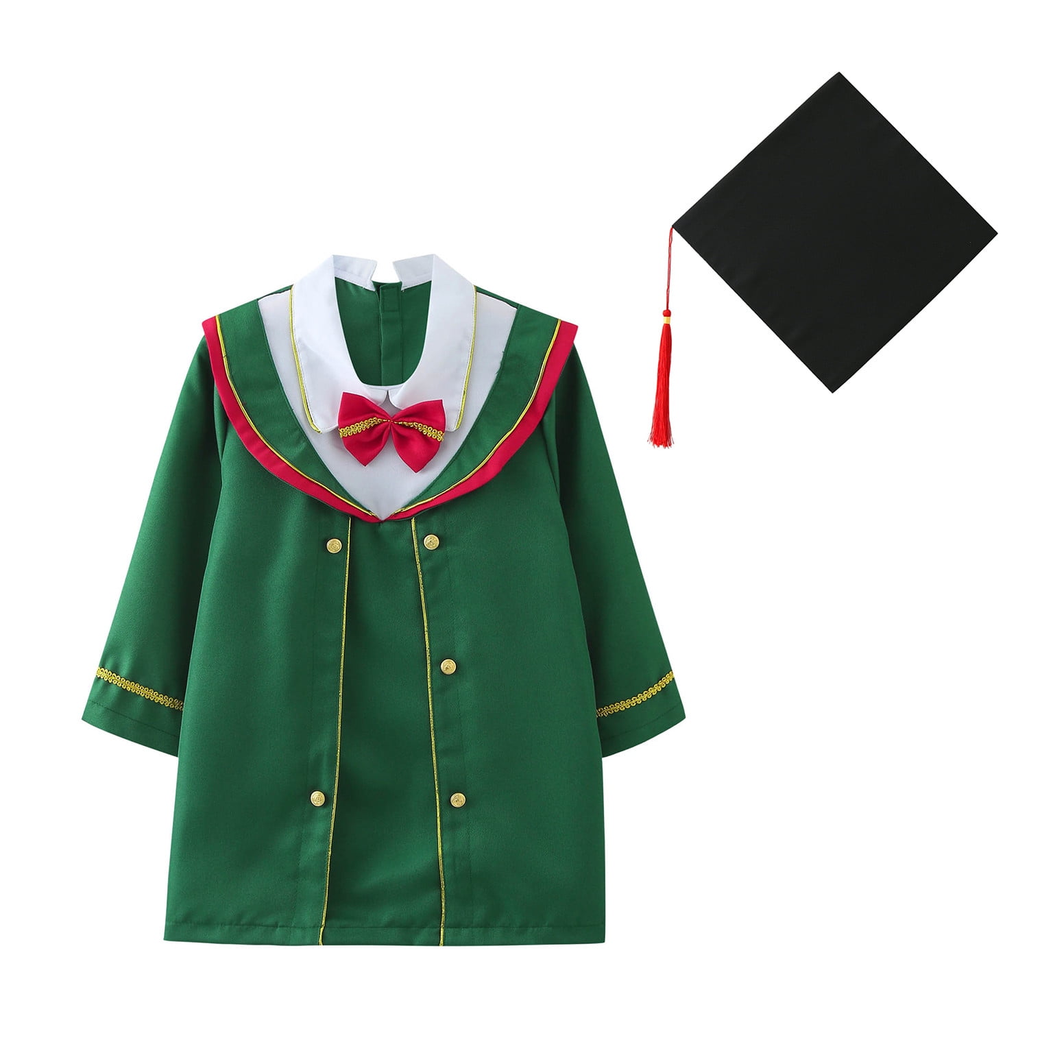 Toddler Girls Boys Graduation Photo Graduation Dress Graduation Gown ...