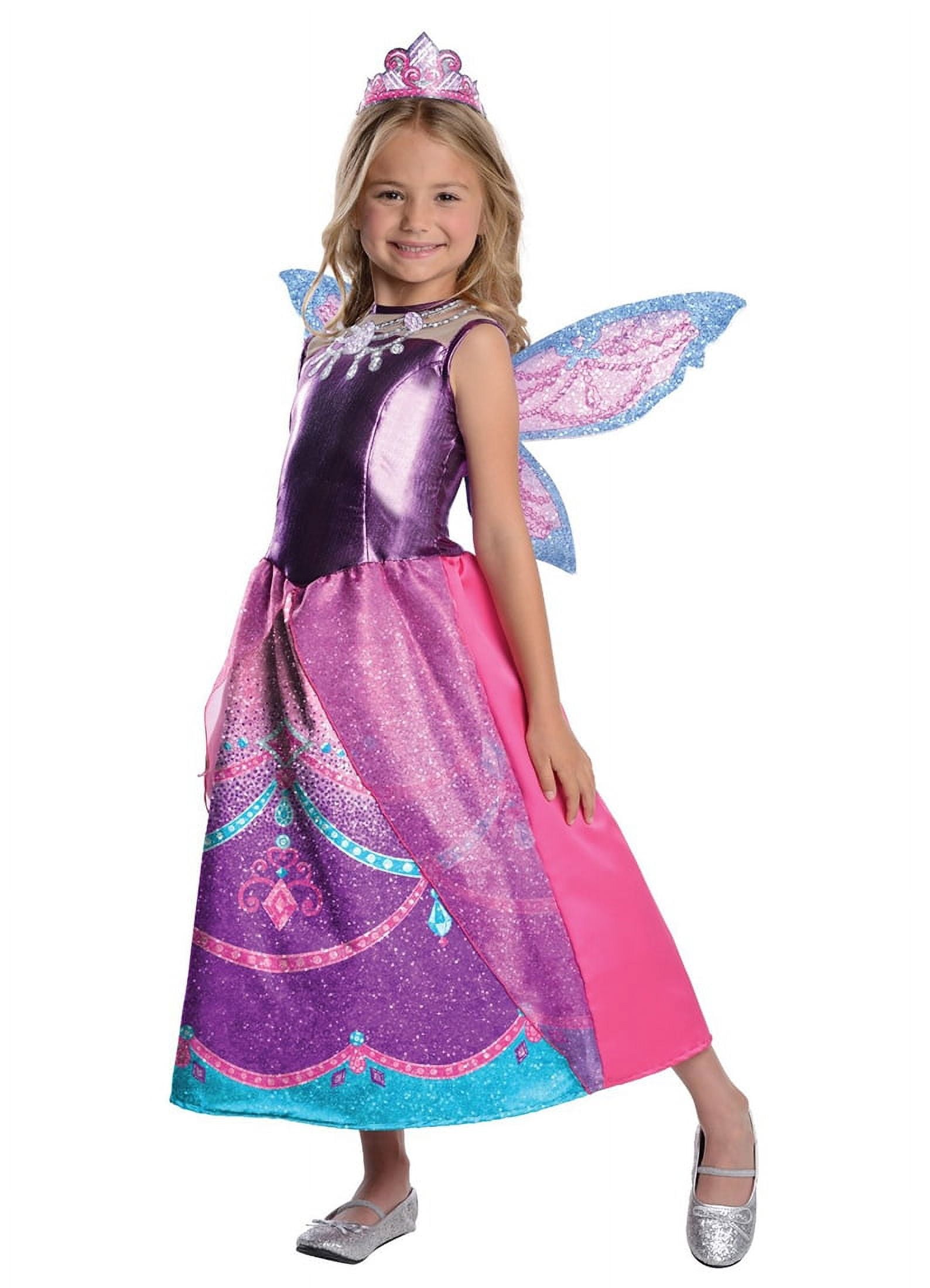Toddler Girls Deluxe Catania Barbie Costume - Walmart.com