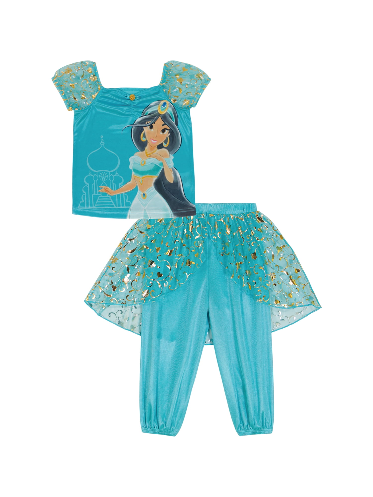 Disney Princess Toddler Girls Fantasy Nightgown Size 2T-5T with Tulle ...