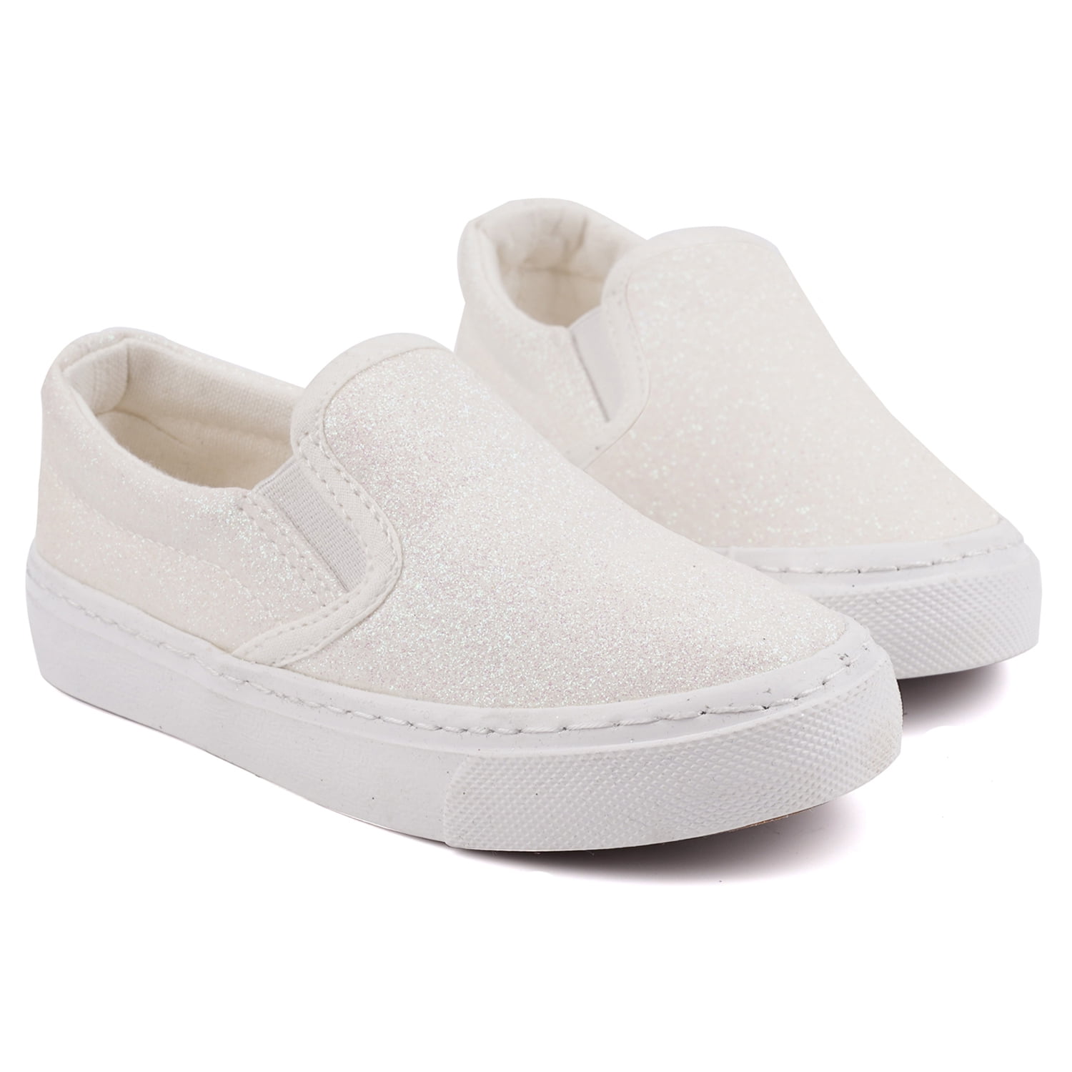 Toddler Girls Sneakers Loafer Shoes Slip On Little Kids Boys Canvas ...