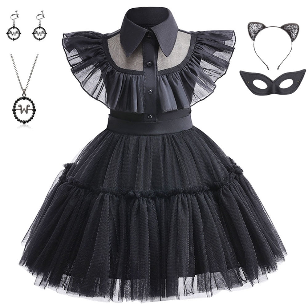 Toddler Baby Girls Dress up for Wednesday Kids Party Dress for Addam ...