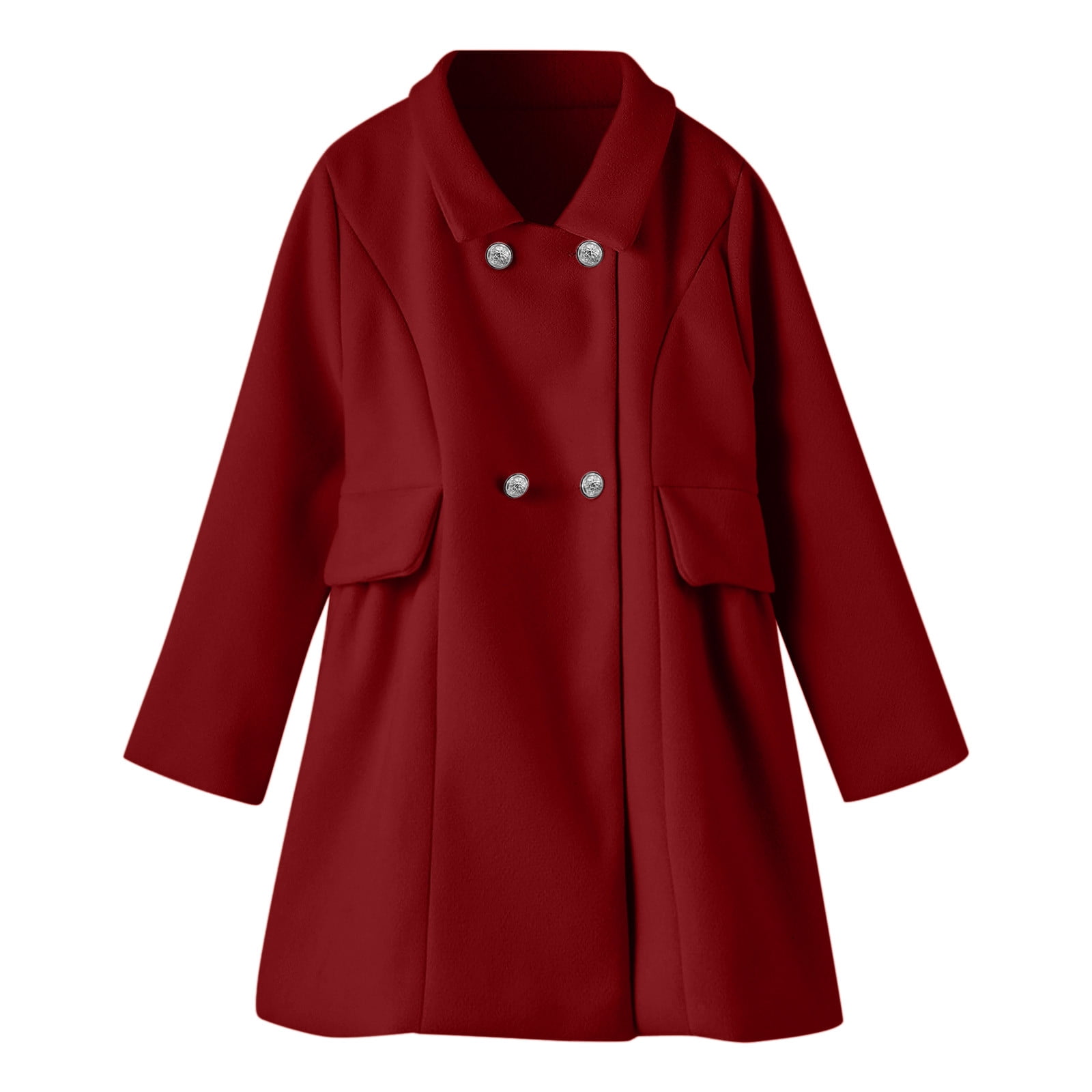 Toddler Girls Winter Windproof Coat Jacket Kids Warm Outerwear Jacket ...