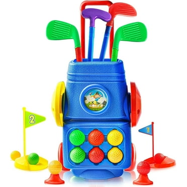 McMulligan's Deluxe Golf Set For Kids Comes With 3 Golf Clubs, 3 Balls ...