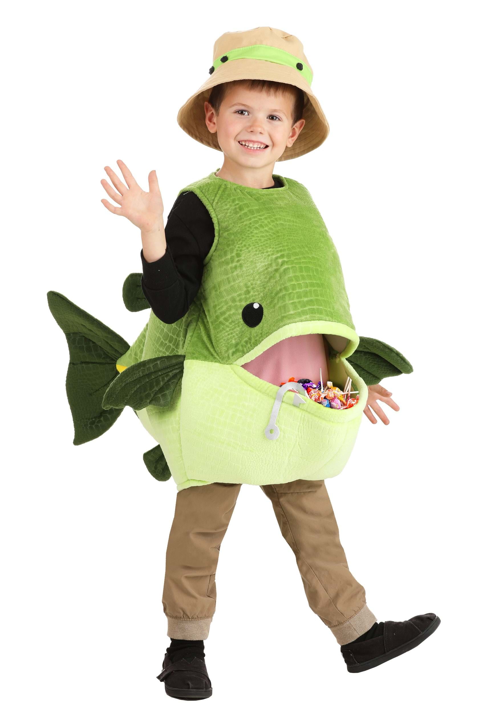 Toddler Gone Fishin' Bass Costume - Walmart.com