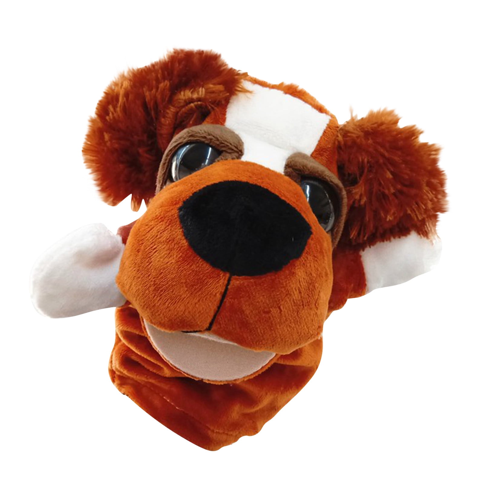 Toddler Hand Puppet Toys Animal Set 9" - Plush Sheep Lion Dog Leopard ...