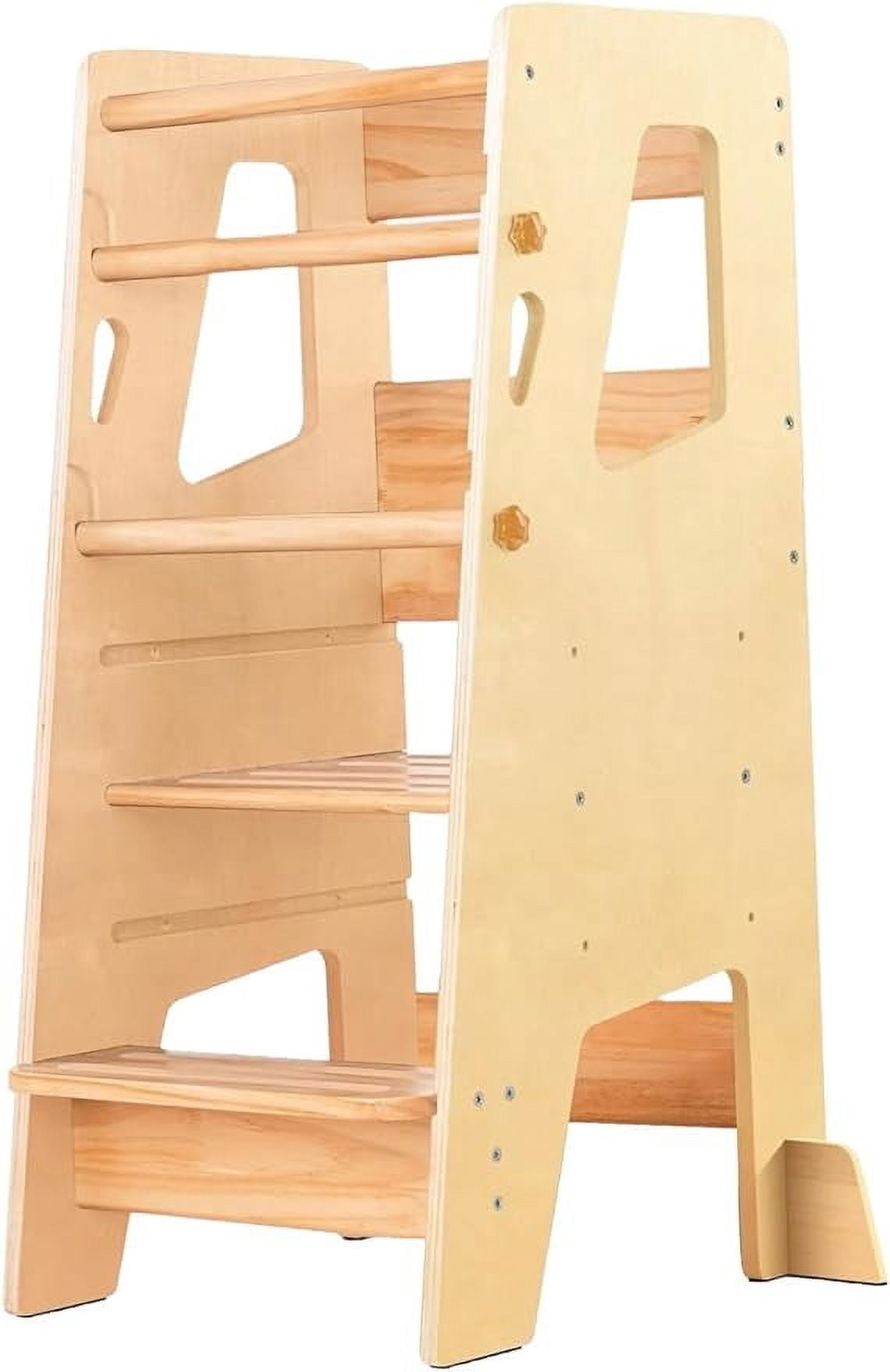 Baby Proof Me Toddler Helper Tower | Height Adjustable Step Stool for ...