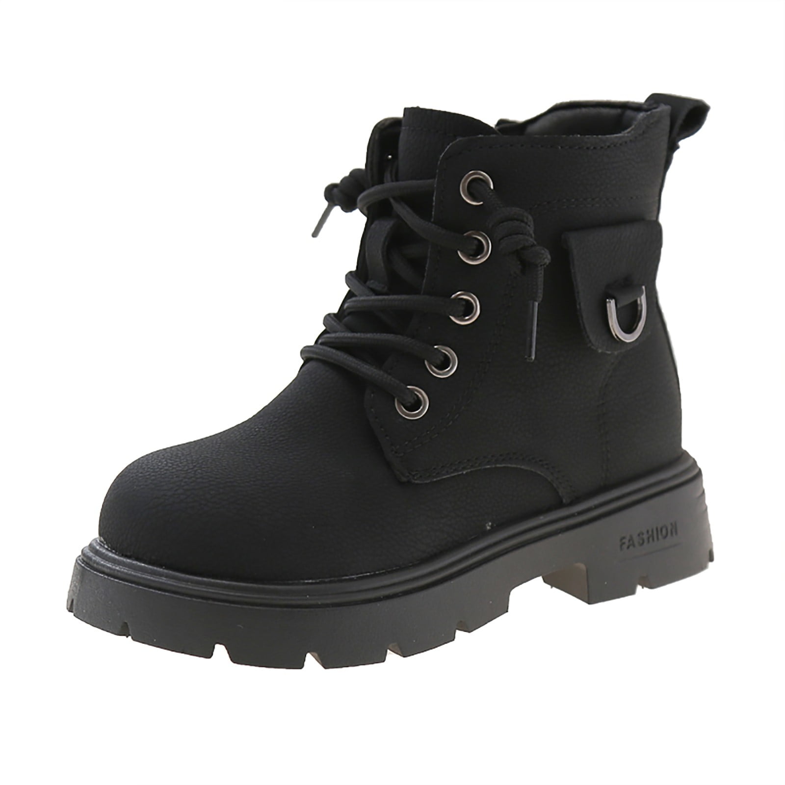 Toddler Hiking Hunting Combat Boots for Girls Boys Kids Outdoor Side ...