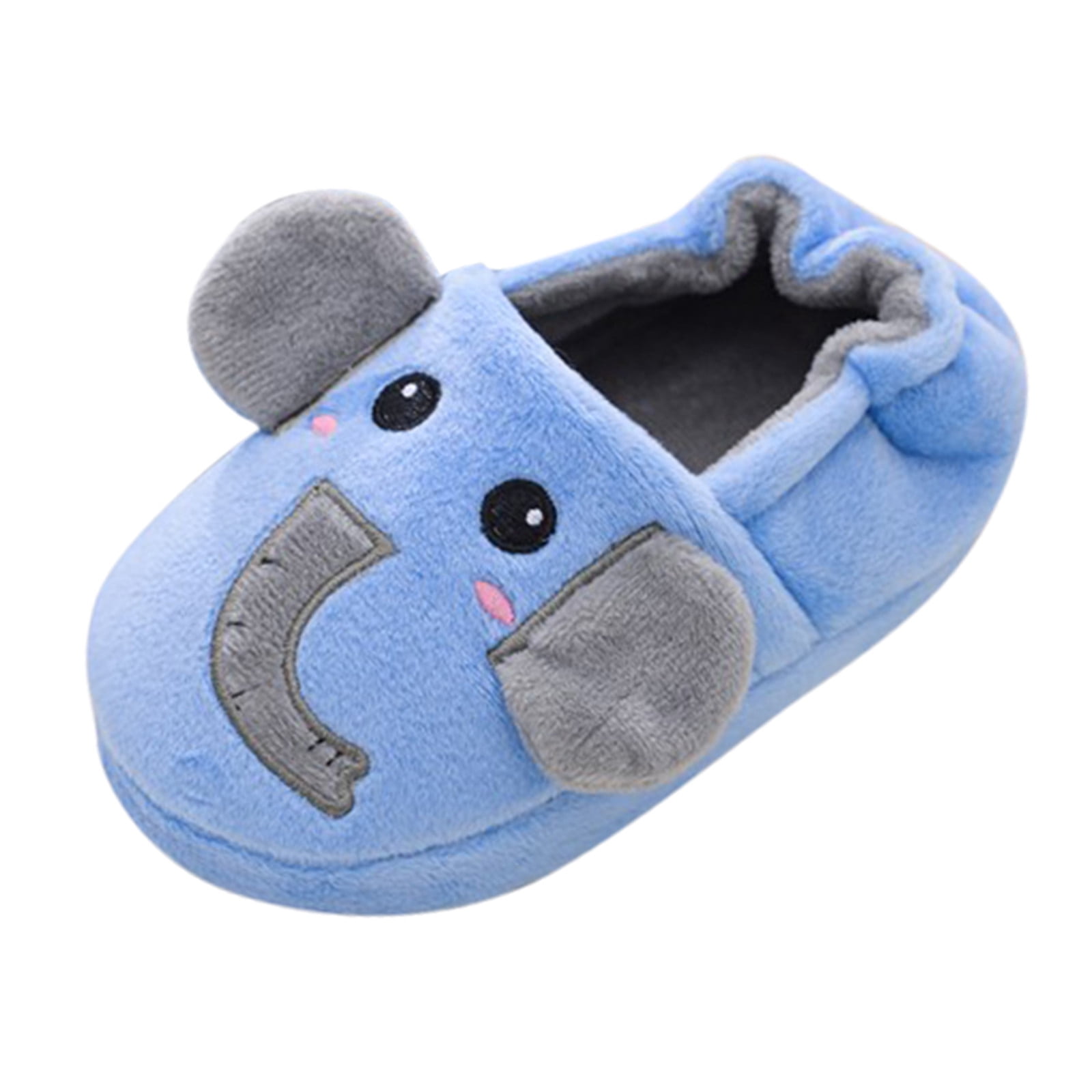 Toddler House Slippers Toddler Kids Baby Warm Shoes Boys Girls Cartoon ...