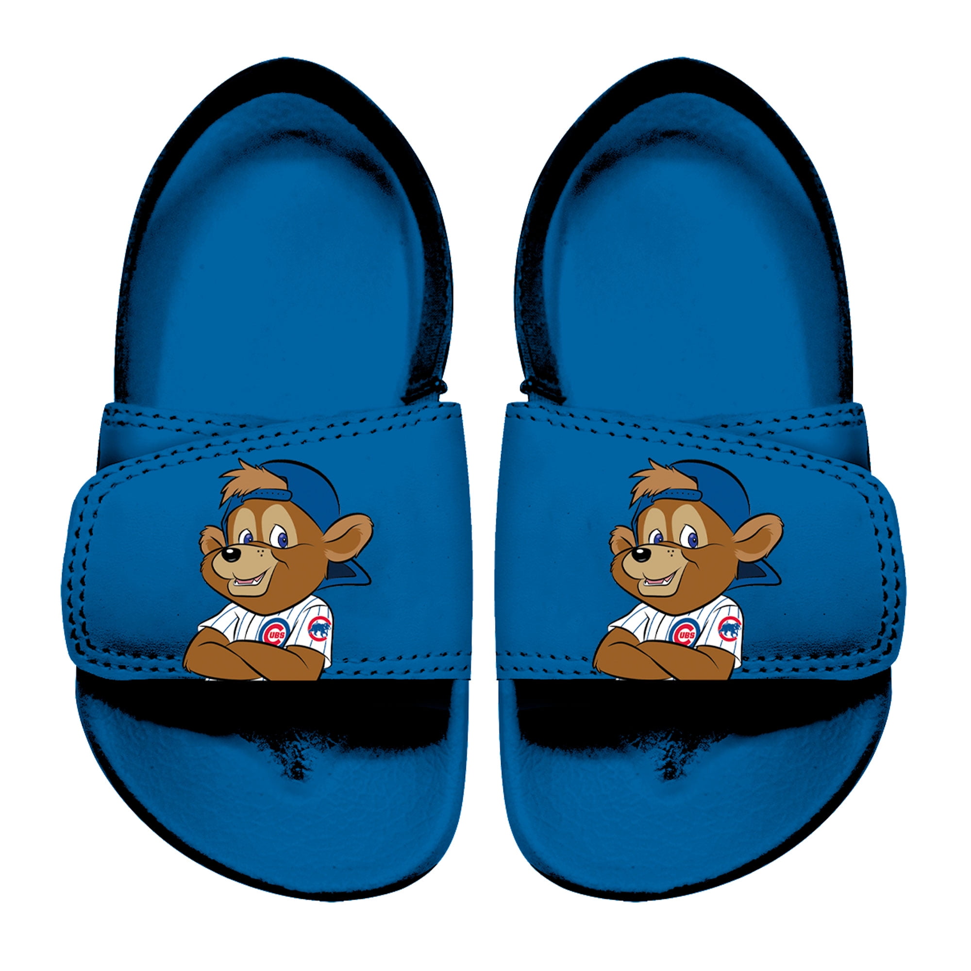 Toddler ISlide Royal Chicago Cubs Mascot Slide Sandals - Walmart.com