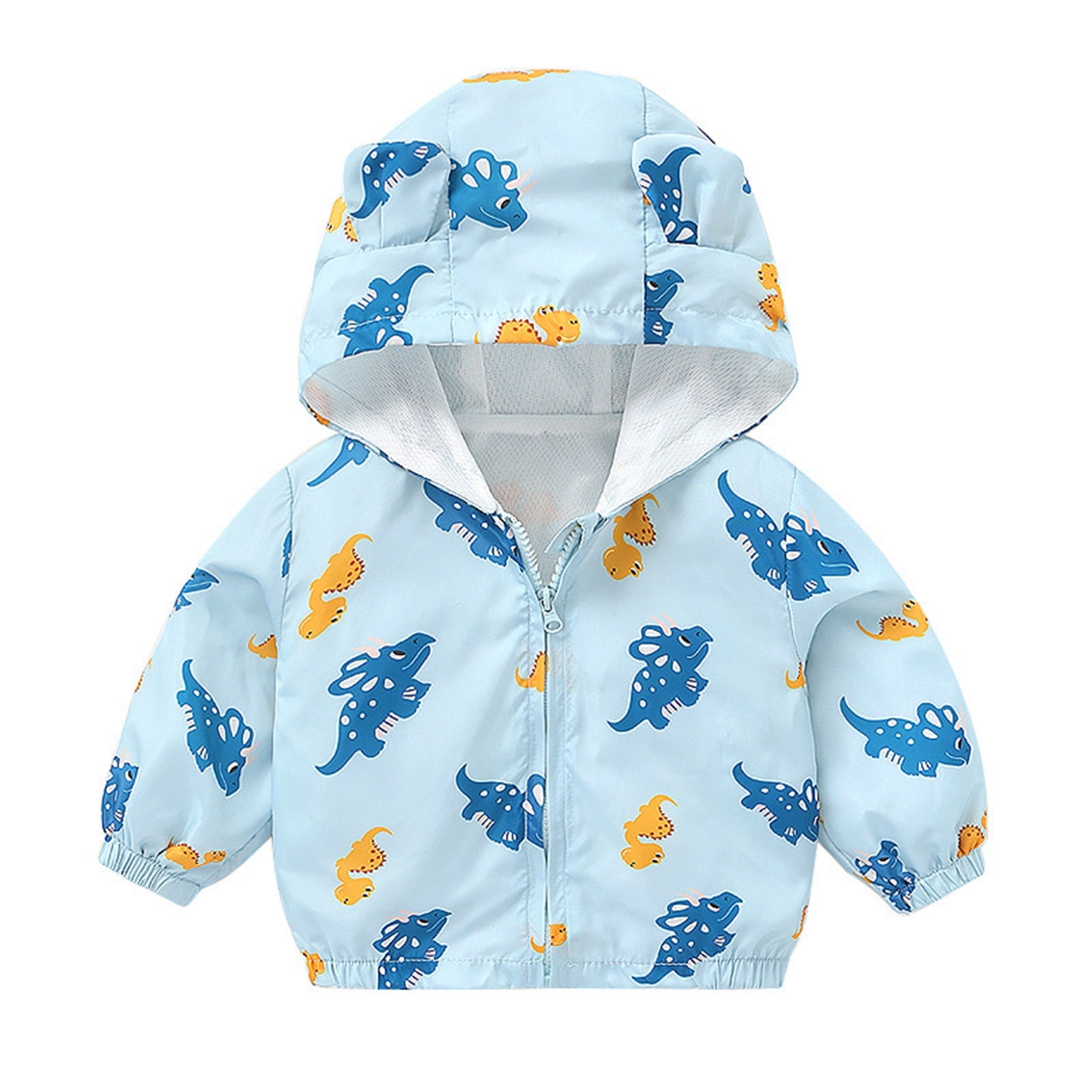 Toddler Jacket Children Baby Cute Cartoon Animals Print Long Sleeve Outer Outwear Outfits ...