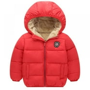Gyratedream 2-6T Toddler Kids Little Boy Girl Winter Down Coat Fleece Lined Hooded Jacket ...
