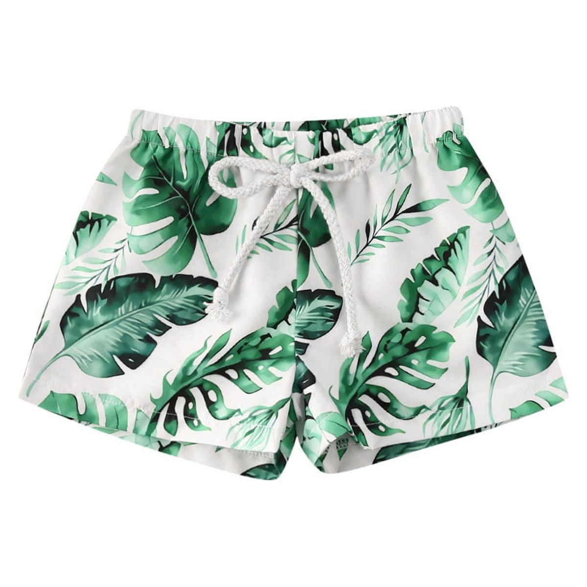 Toddler Kids Baby Boy Hawaiian Beach Shorts Pineapple Leaf Print Swim ...
