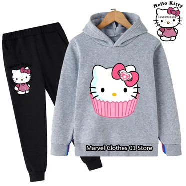 Hello Kitty Comfy 3-Piece Hooded Legging Set - Walmart.com