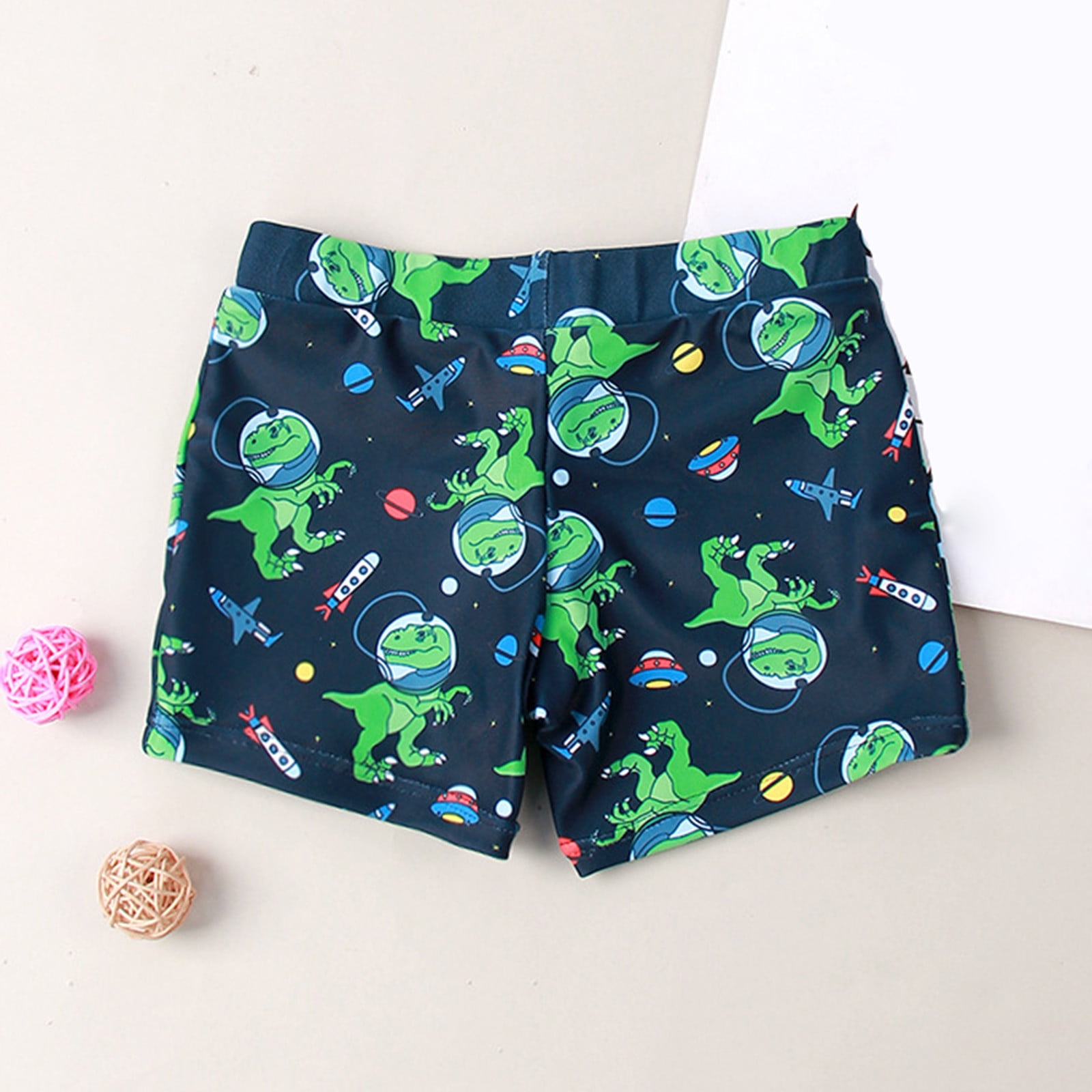 Toddler Kids Baby Boys Summer Print Shorts Quick Dry Beach Swimwear ...