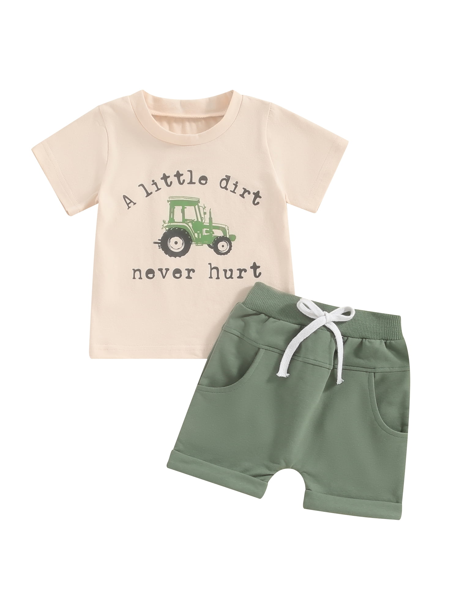 Carter's Child of Mine Baby Boy Shorts Outfit Set, 3-Piece, Sizes 0/3 ...