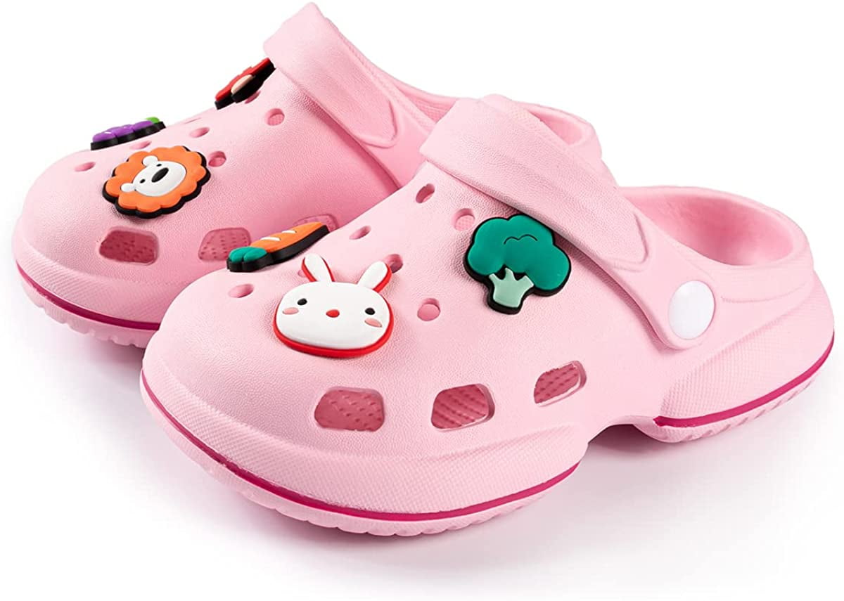 Toddler Kids Boys Girls Cute Garden Clogs Water Sandals Slip On Shoes ...