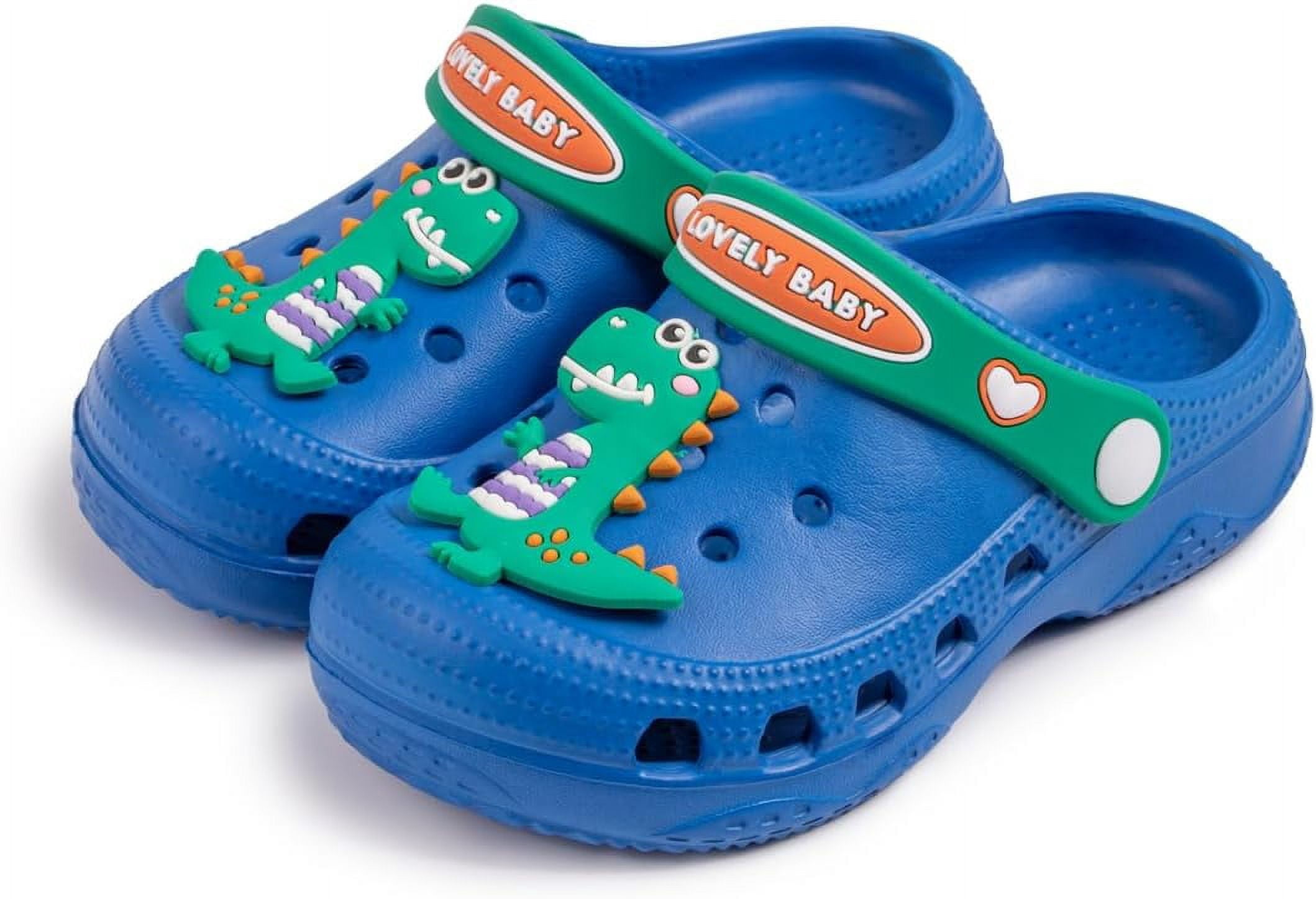 Toddler Kids Boys Girls Cute Garden Water Clogs Slip On Sandals Slides ...
