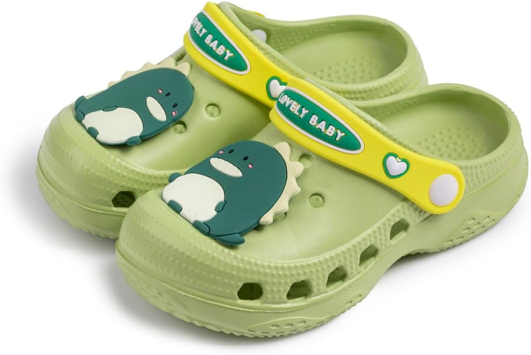 Toddler Kids Boys Girls Cute Garden Water Clogs Slip On Sandals Slides ...