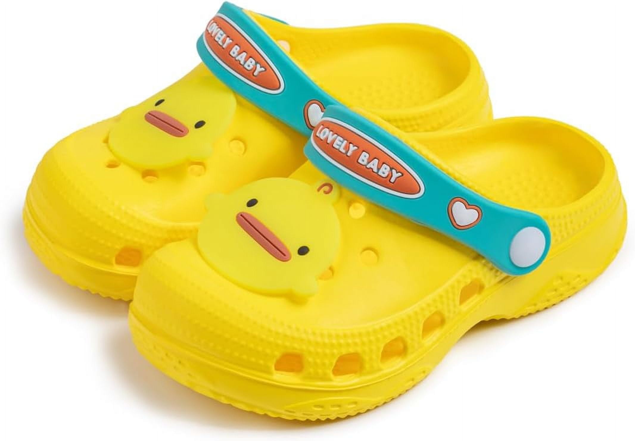 Toddler Kids Boys Girls Cute Garden Water Clogs Slip On Sandals Slides ...