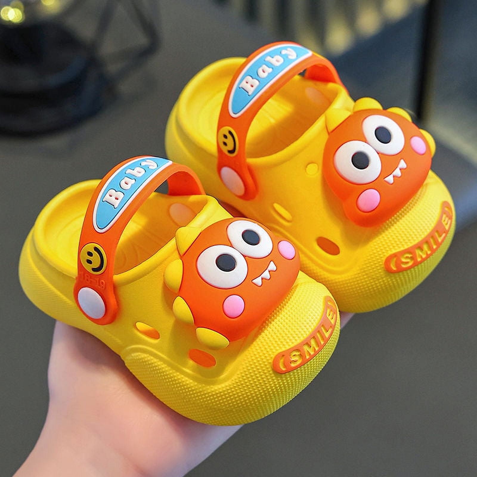 Toddler Kids Garden Clogs Cartoon Boys Girls Slip on Water Shoes ...