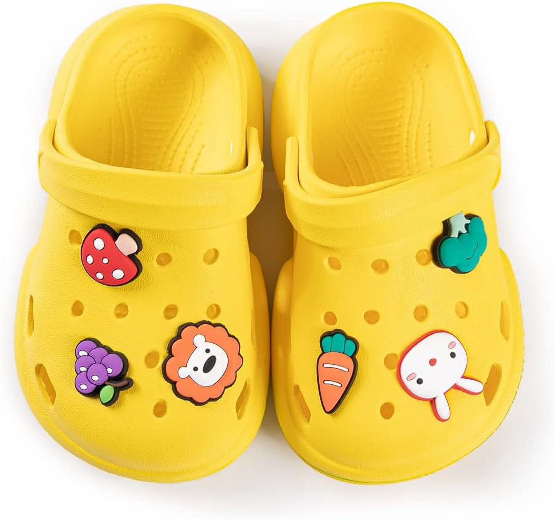 Toddler Kids Infant Boys Girls Cute Garden Clogs Water Sandals Slip On ...