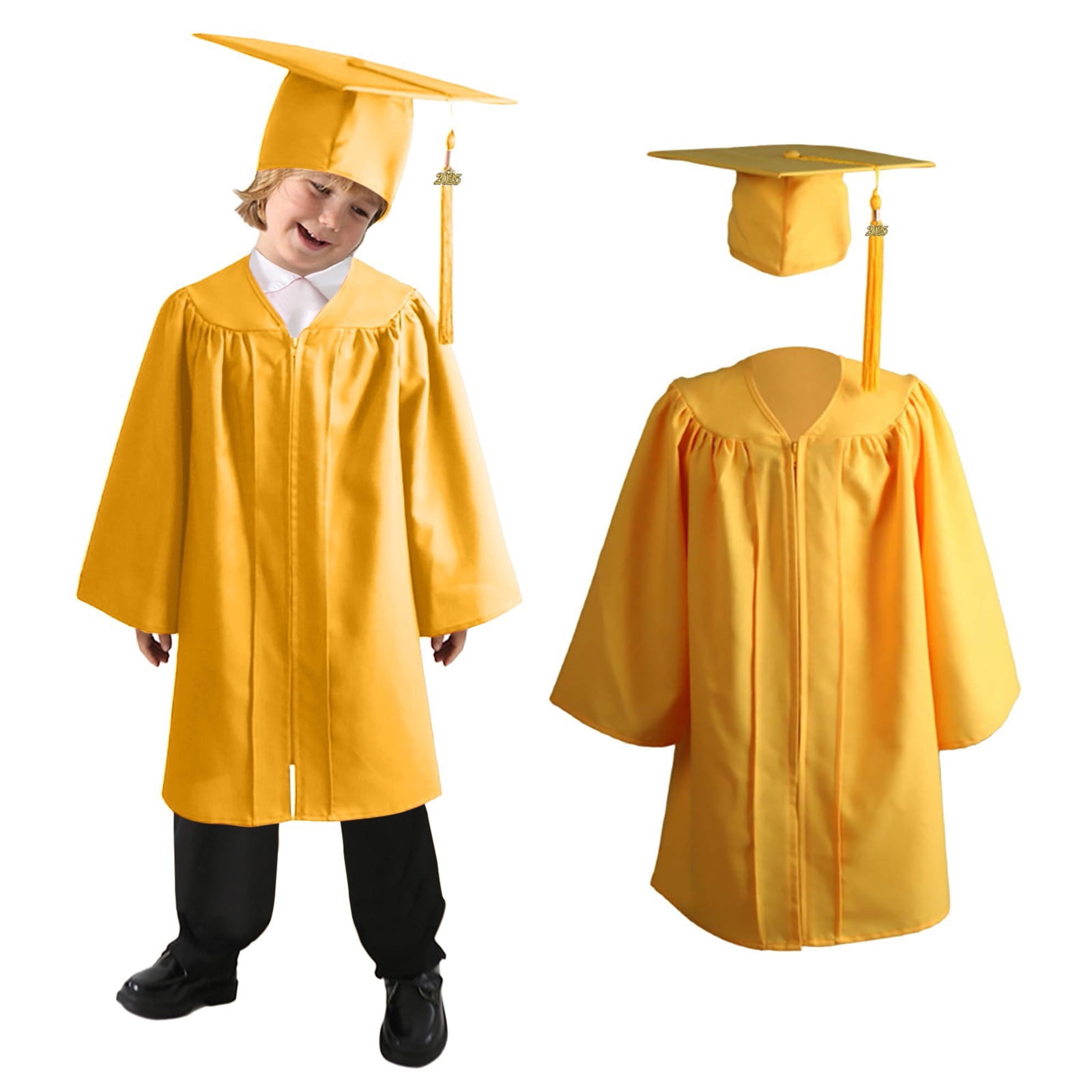 Toddler Kids Primary School Graduation Graduation Gowns for Kids with ...