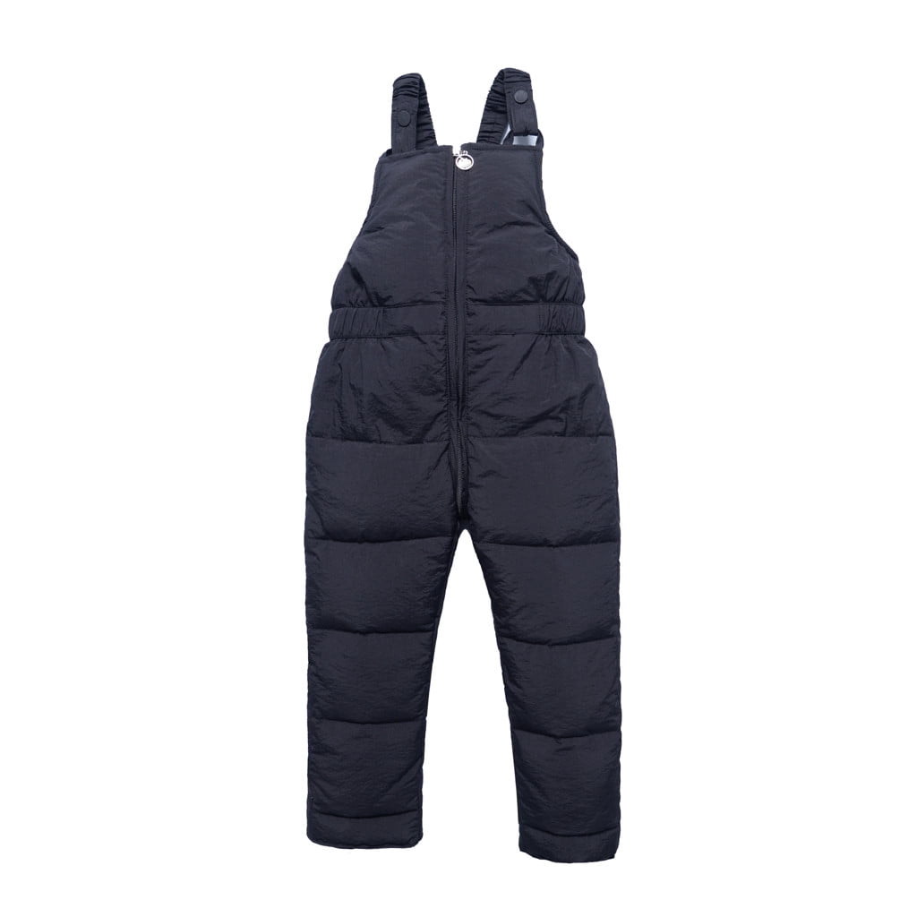 Toddler Kids Snow Ski Bib Overalls Jumpsuit Winter Trousers Warm Pants ...