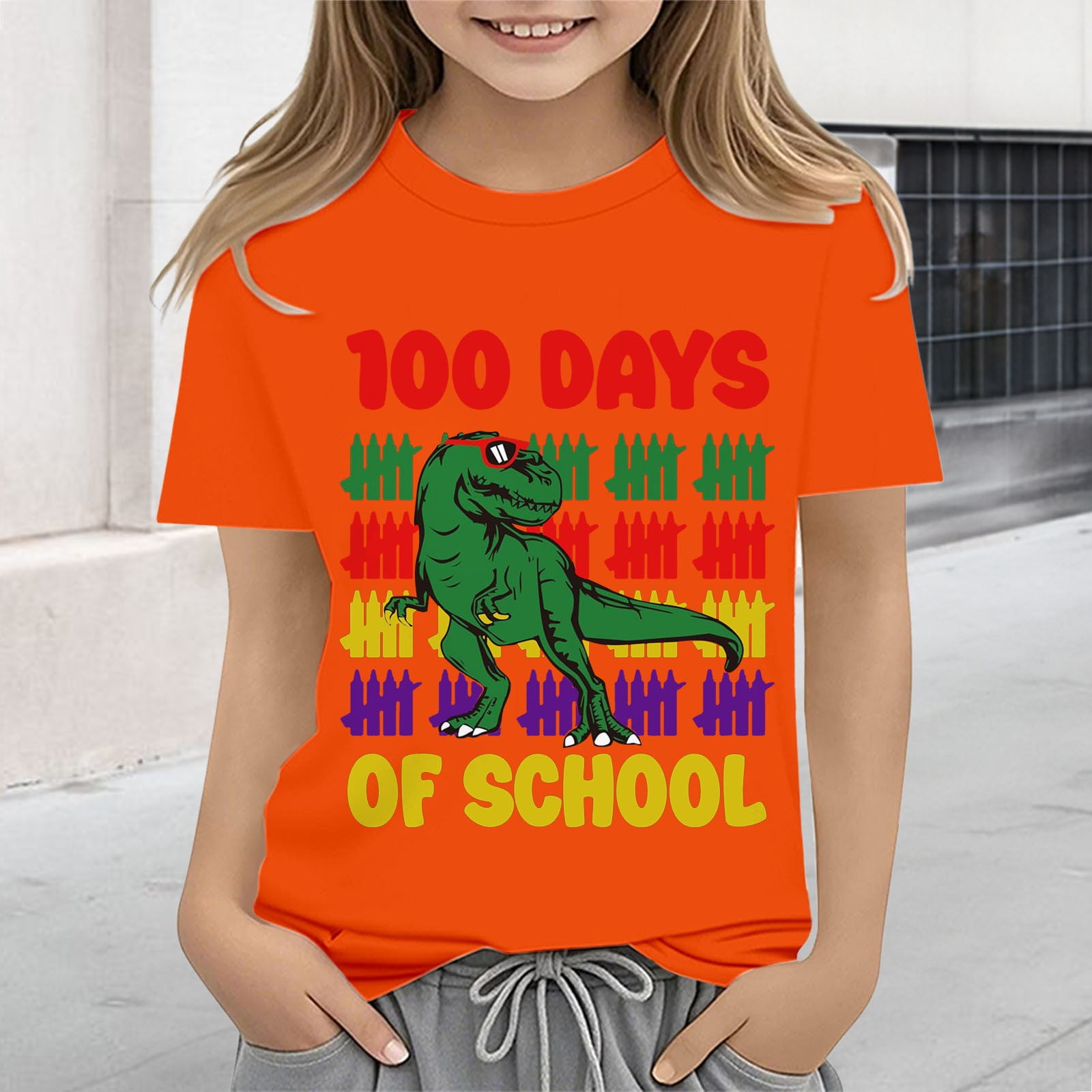 Toddler Kids Summer Clothes First Day of School Back to School Shirt in ...