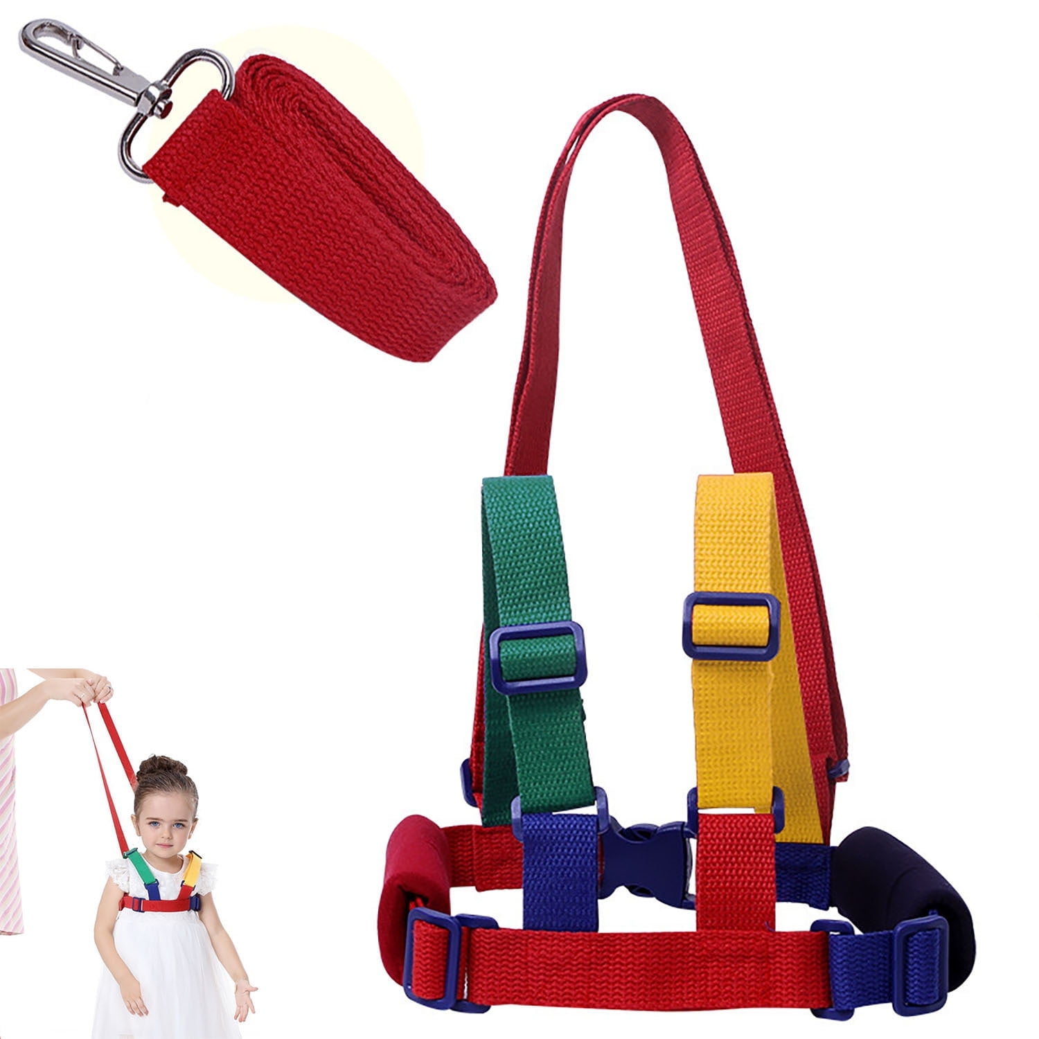 DKSPCM Toddler Safety Harness Leash – Anti-Lost Walking Belt with ...