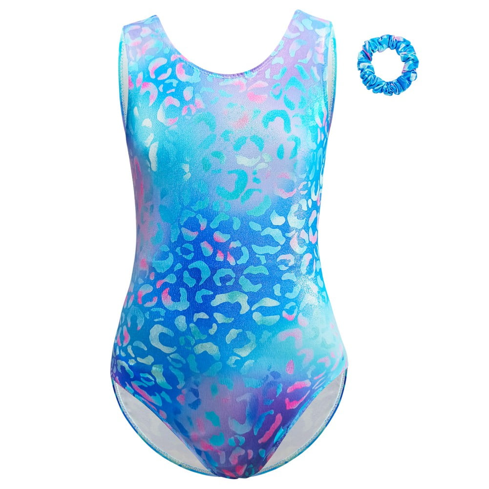Toddler Leotard Gymnastics Sleeveless, Sparkly Athletic Dance Leotards ...