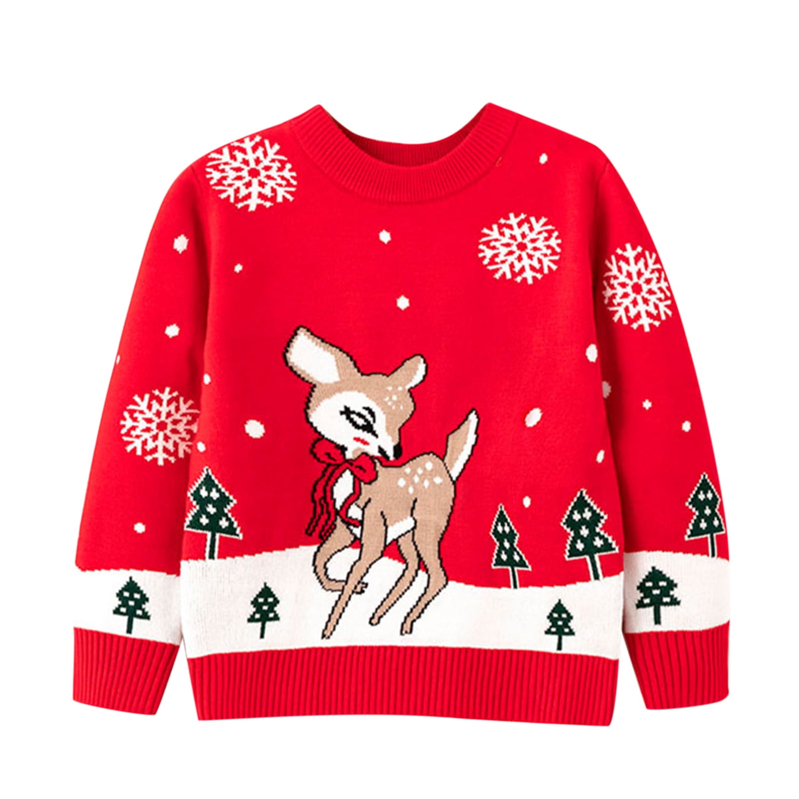 Toddler Little Boys Girls Kids Christmas Sweater Xmas Holiday Party ...