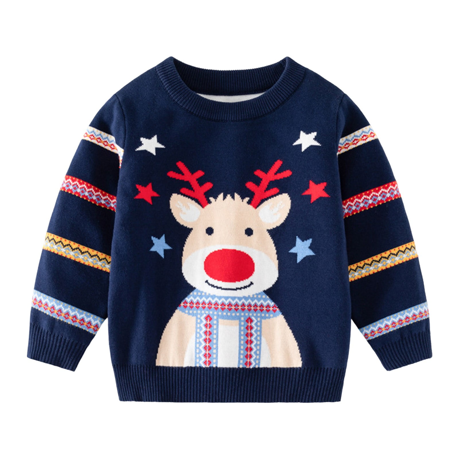 Toddler Little Boys Girls Kids Christmas Sweater Xmas Holiday Party ...