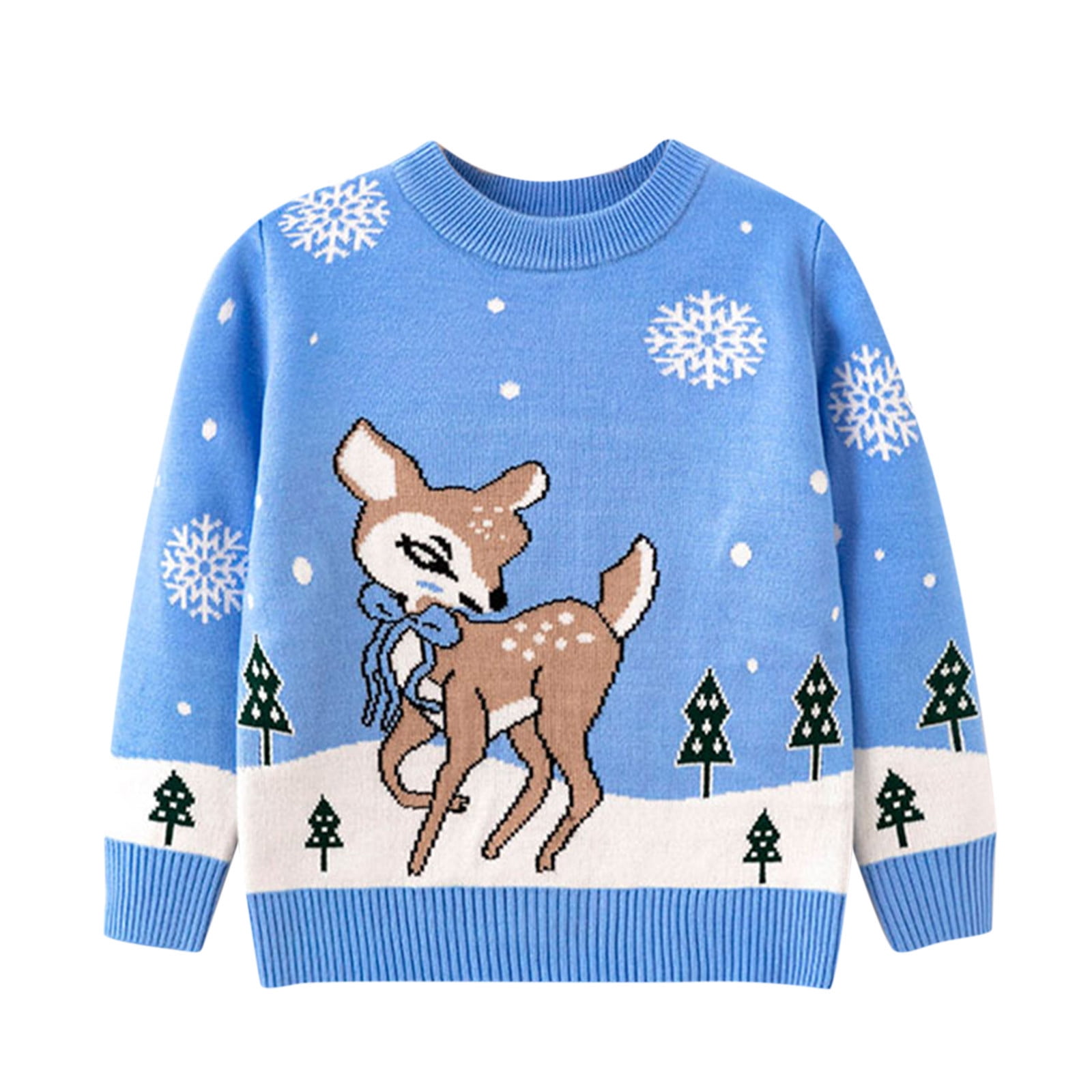 Toddler Little Boys Girls Kids Christmas Sweater Xmas Holiday Party ...