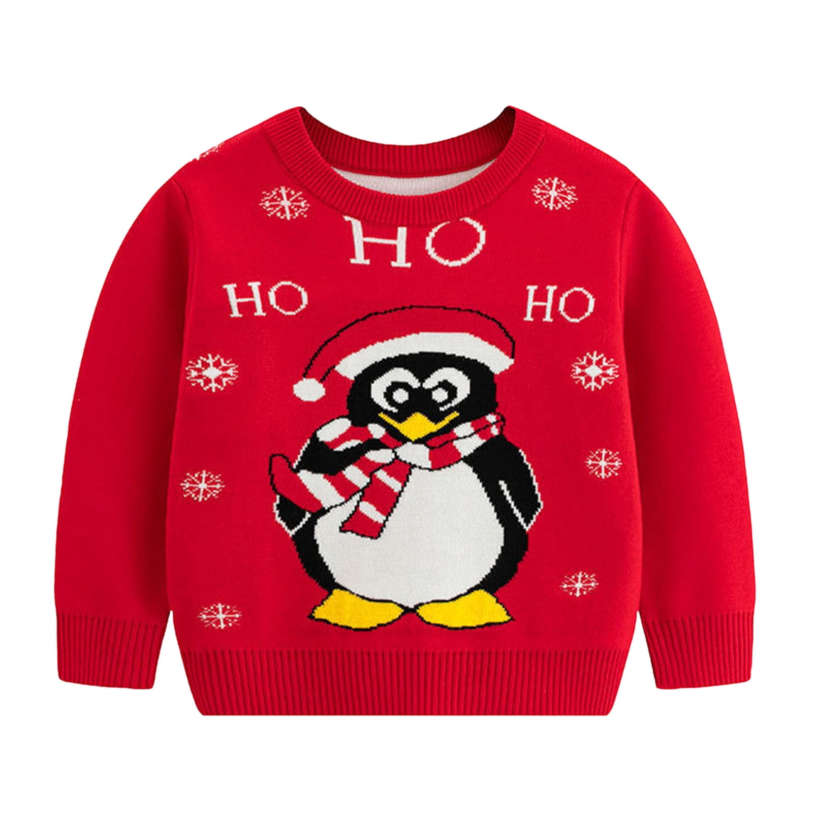 Toddler Little Boys Girls Kids Christmas Sweater Xmas Holiday Party ...