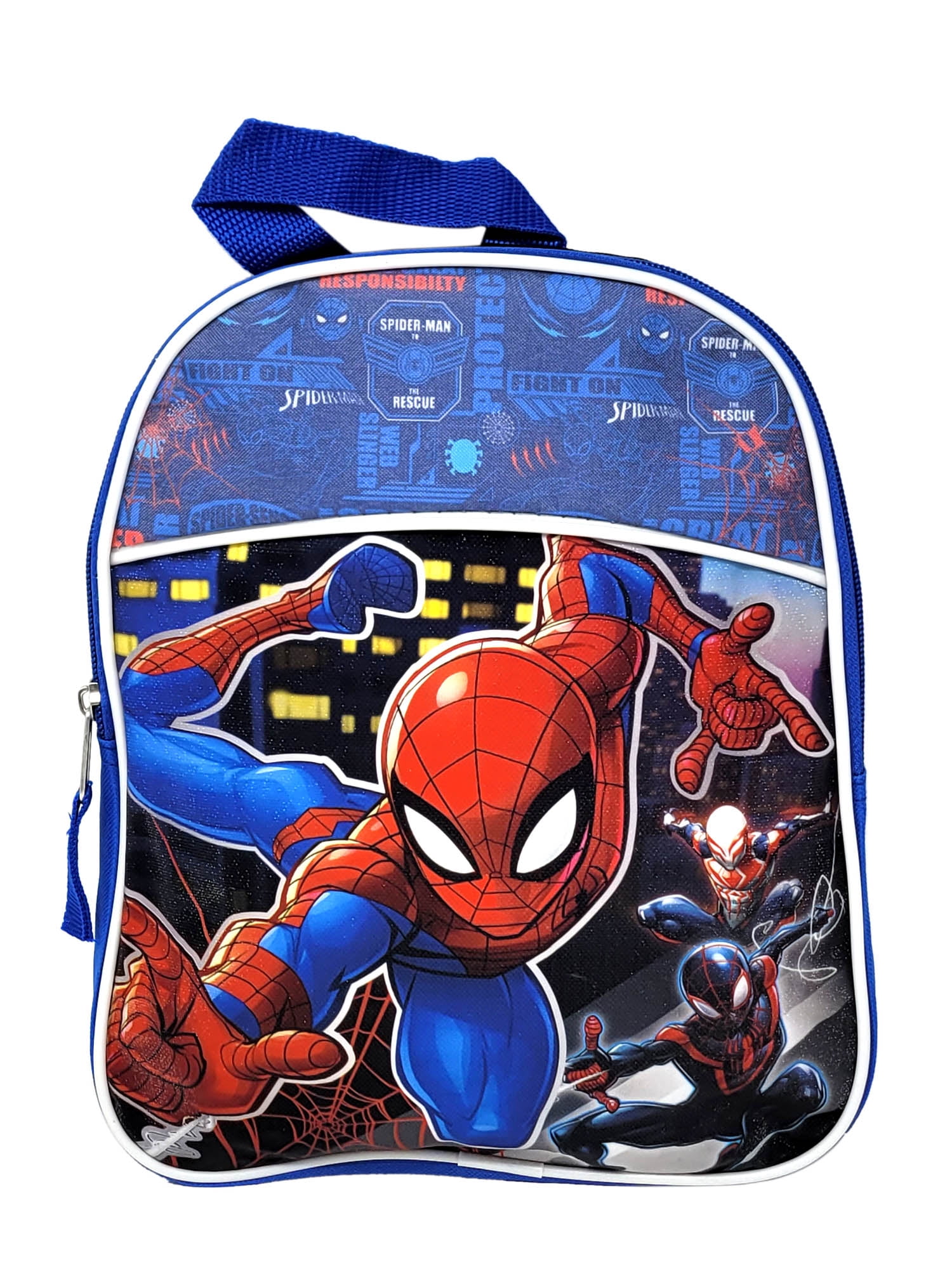 Toddler Marvel Spider-Man Mini Backpack 11 Miles Morales Spider-Man ...