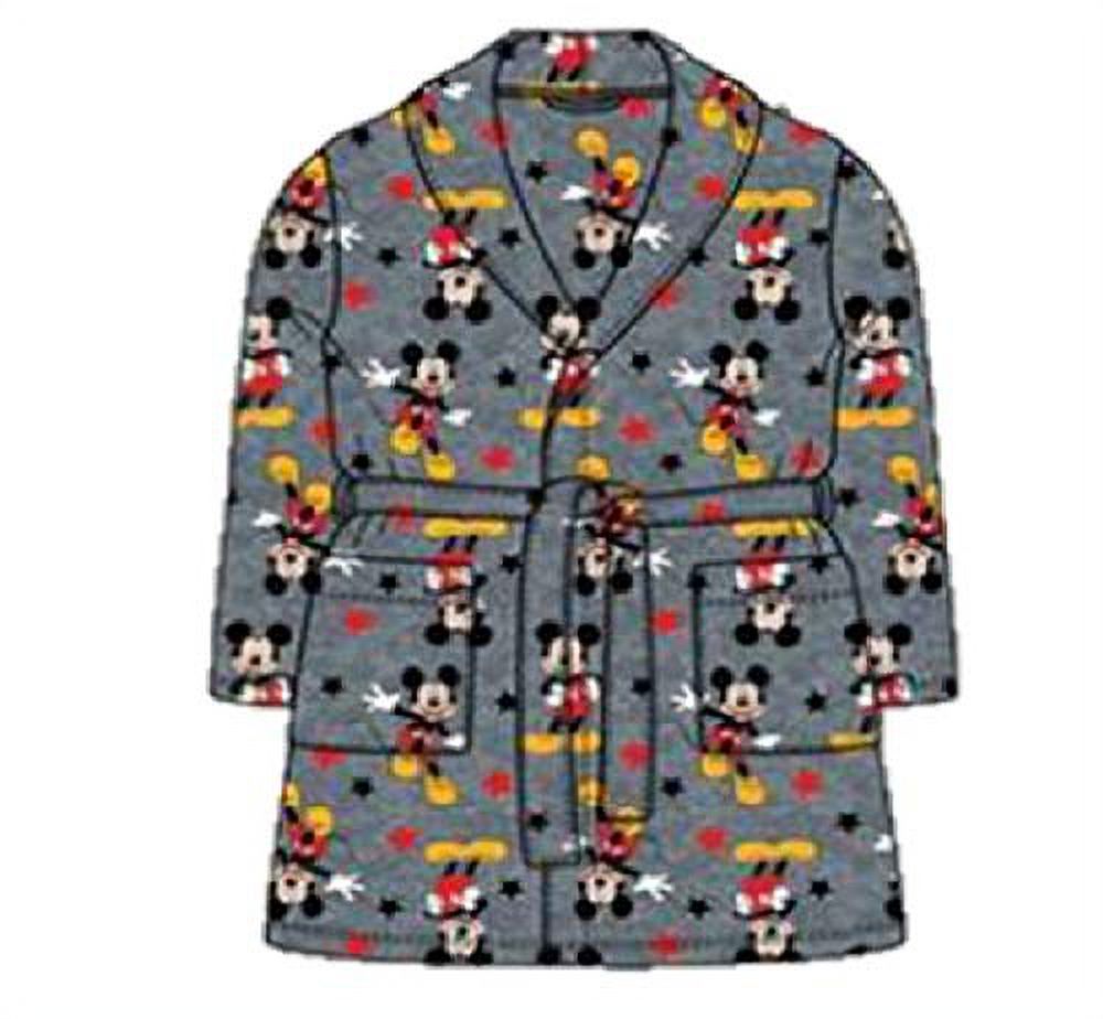 Toddler Minnie Mickey Mouse Holiday Robe Bathrobe Pajamas (2t ...
