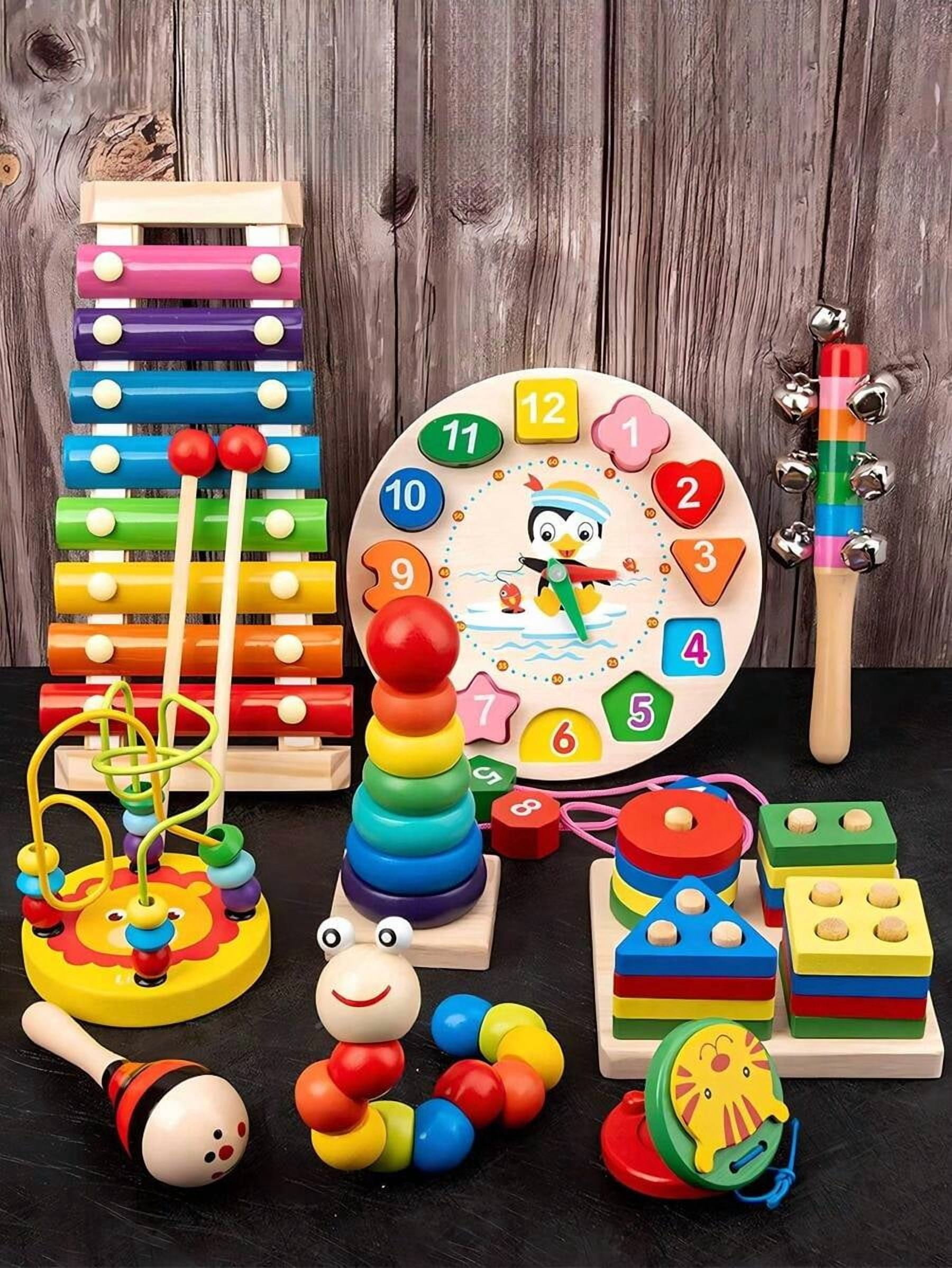 Toddler Musical Instruments,Wooden Percussion Instruments For Baby Kids ...