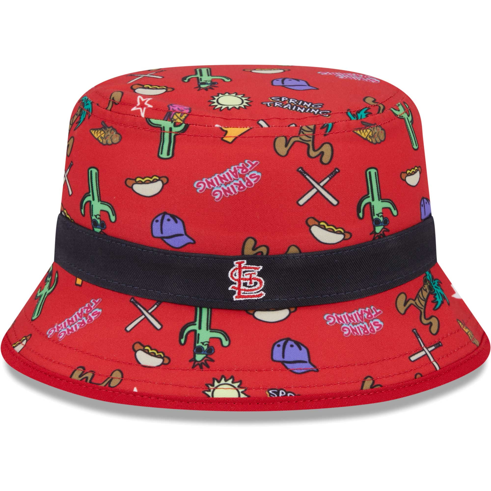Toddler New Era Red St. Louis Cardinals Spring Training Icon Bucket Hat ...