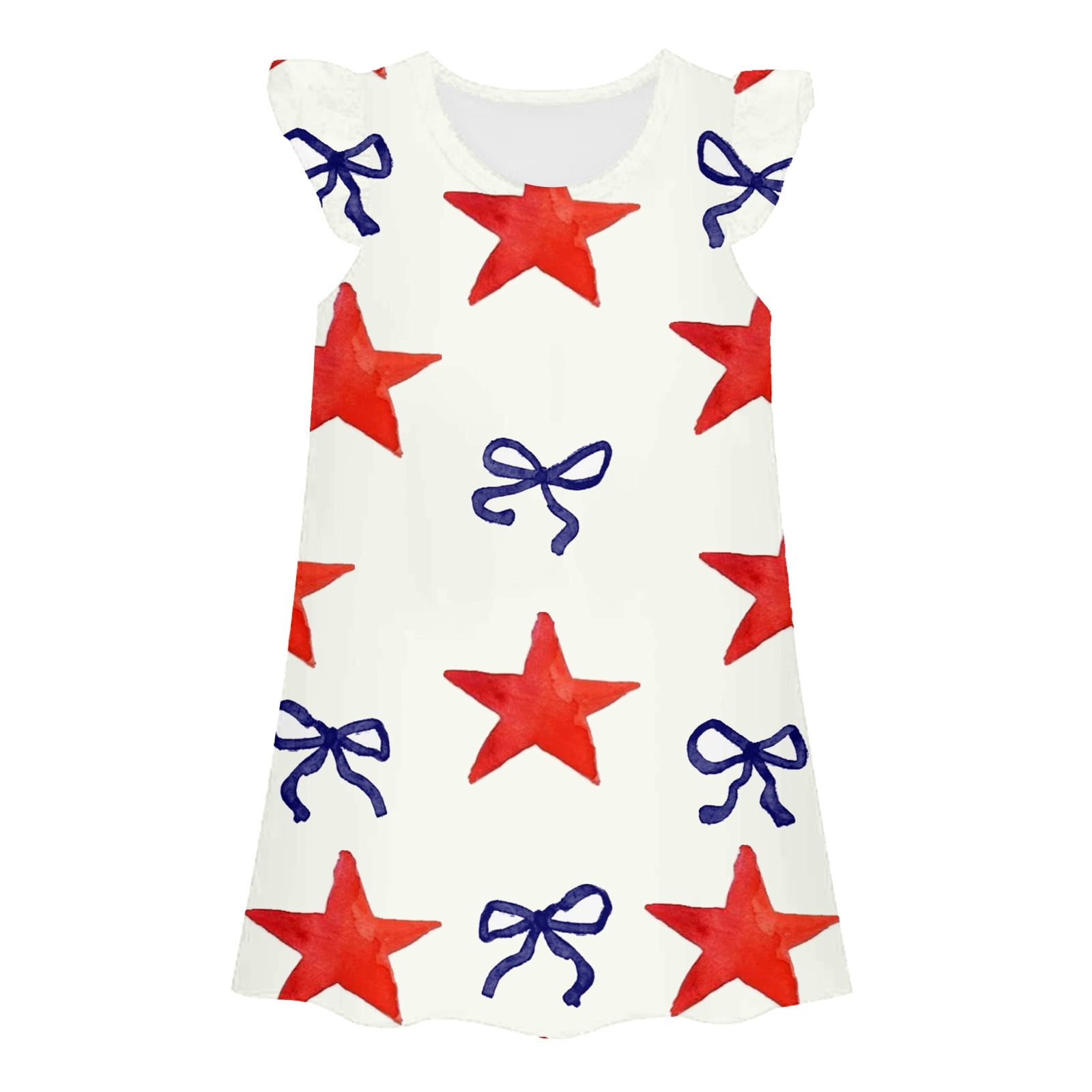 Toddler Nightgowns for Girls 7-8 Years Girls Pajama Dress Size July ...