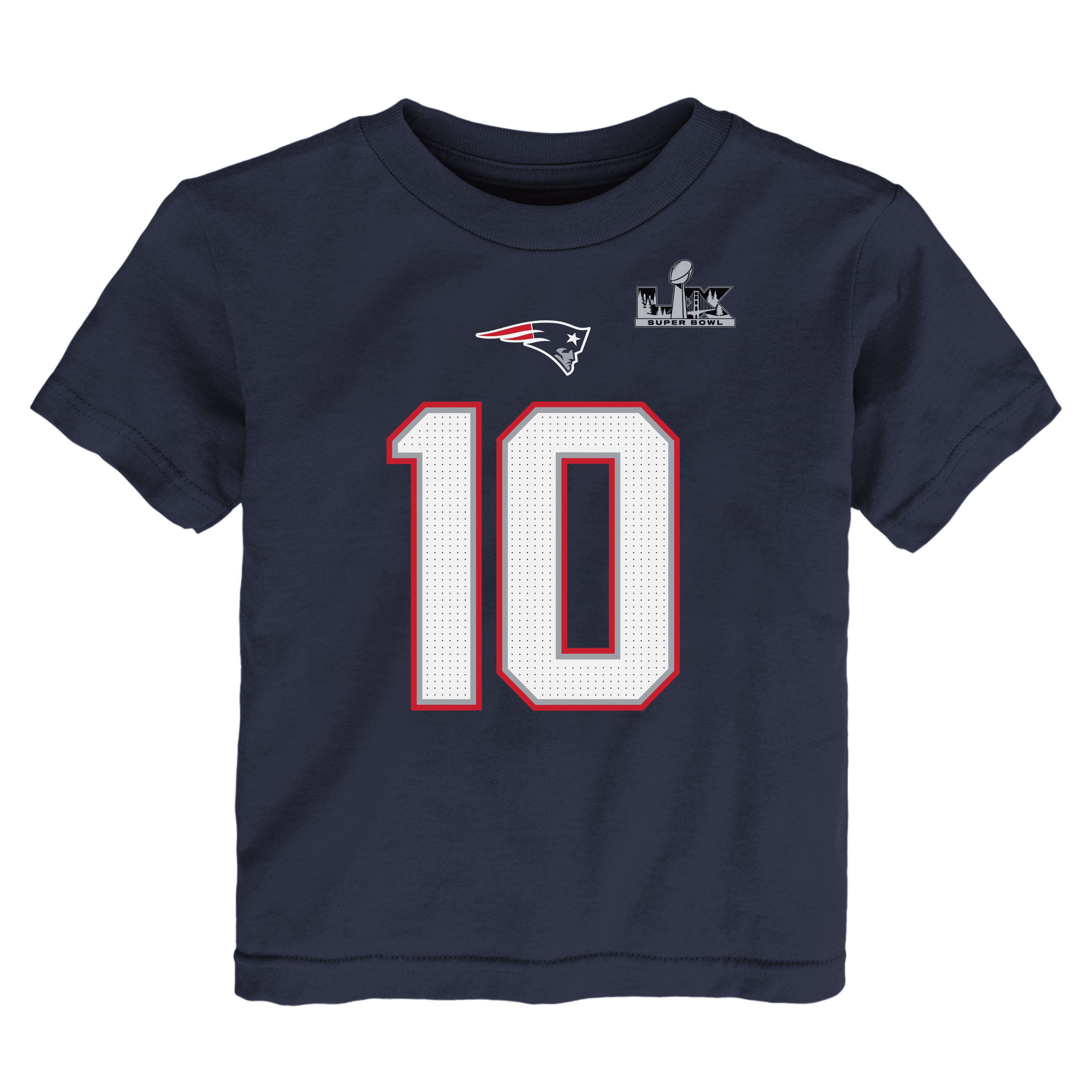 Toddler Nike Drake Maye Navy New England Patriots Super Bowl LX Patch ...
